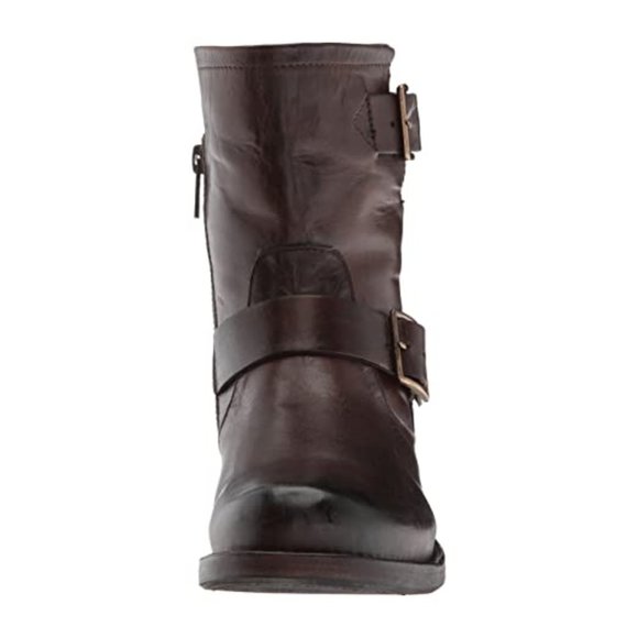 Frye | Shoes | Frye Vicky Engineer Leather Boot Chocolate | Poshmark